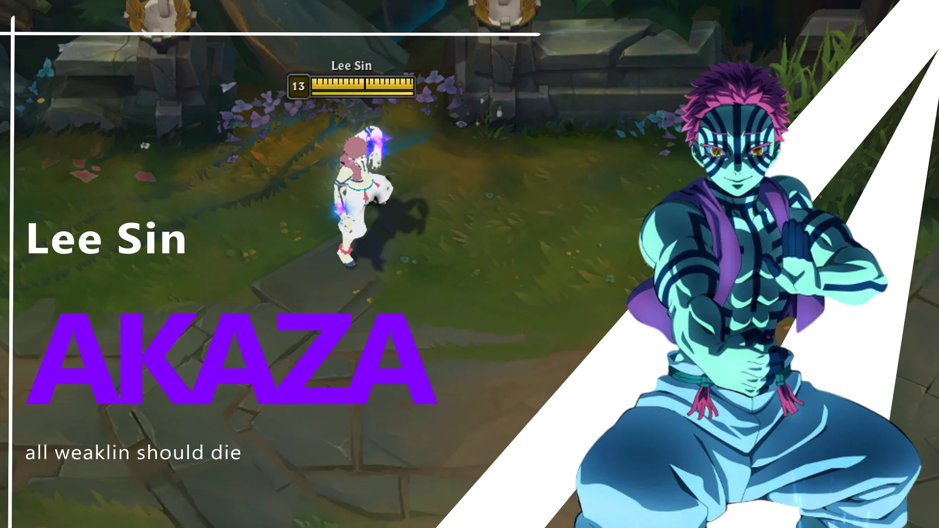 Lee Sin Akaza - Lee Sin | Divine Skins