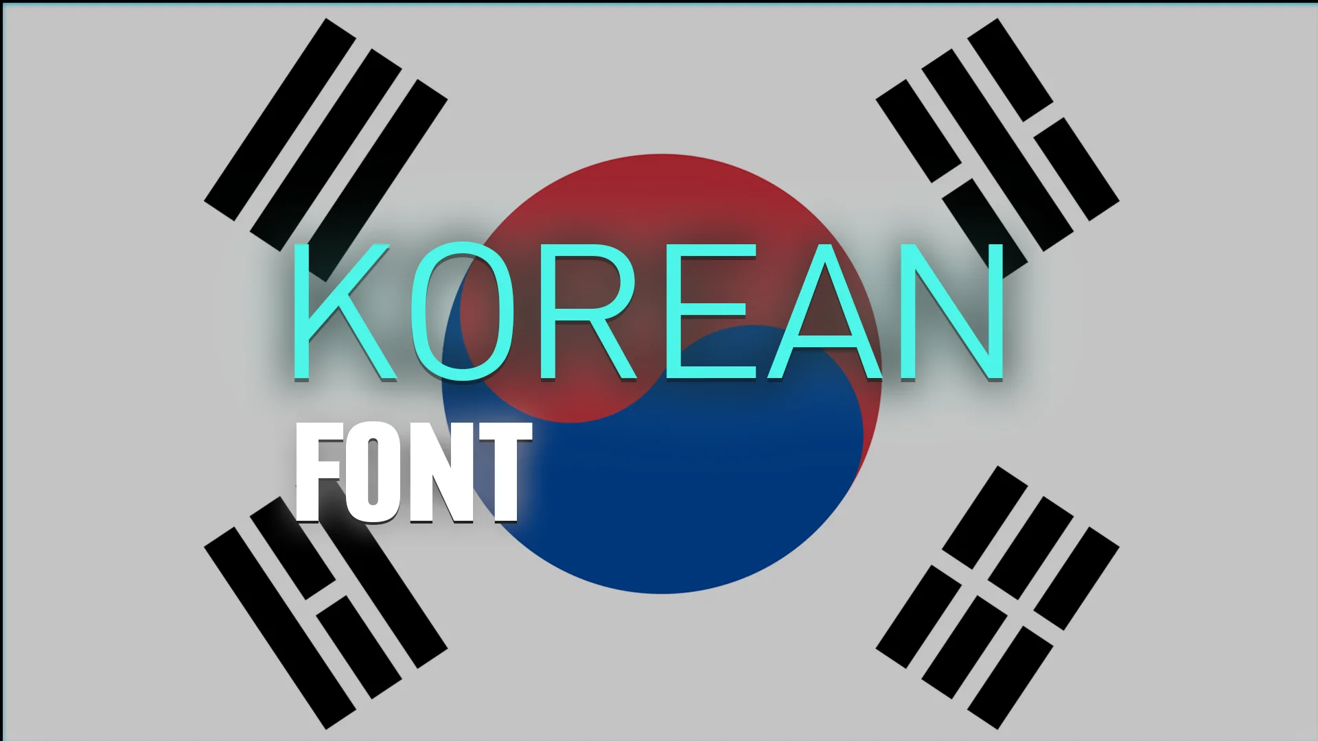 Korean Font - Font | Divine Skins